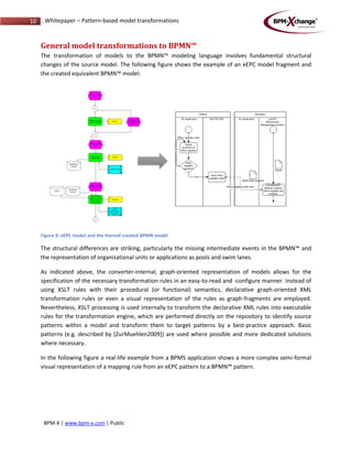 BPM-X Pattern-based model transformations (v2) | PDF