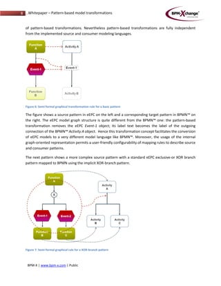 BPM-X Pattern-based model transformations (v2) | PDF