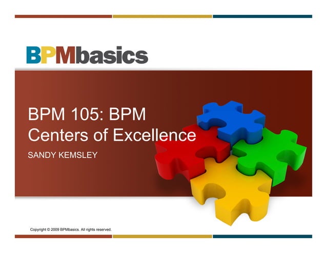 BPM Center of Excellence | PDF