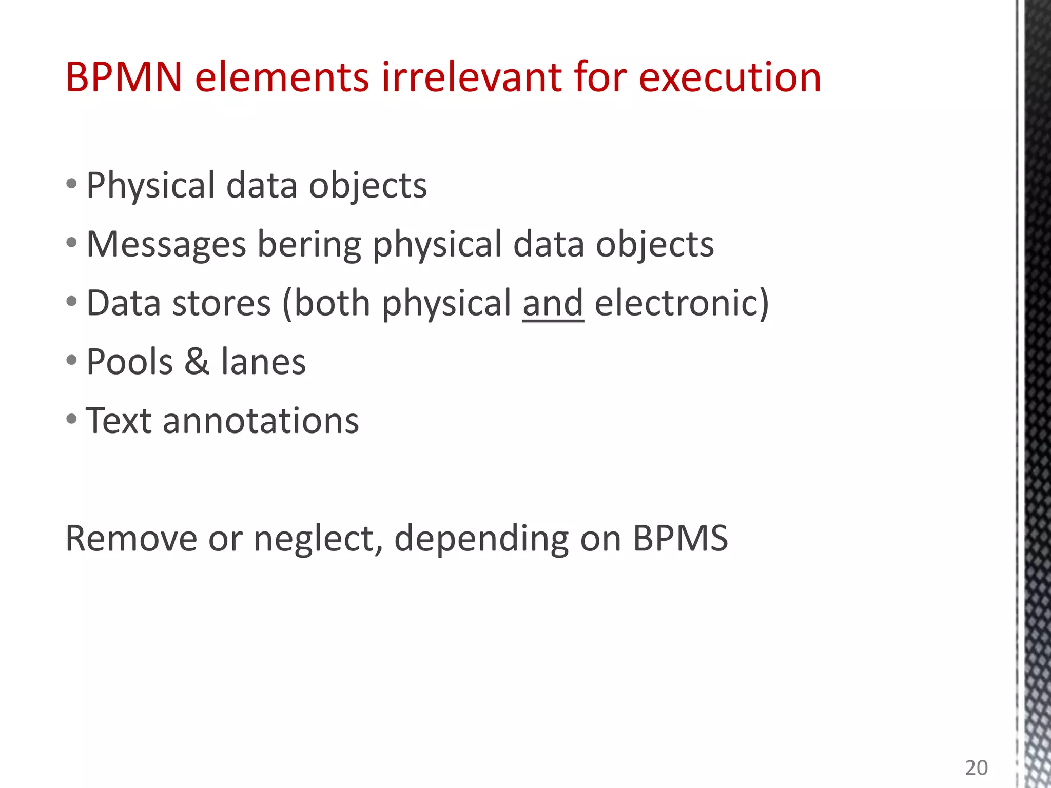 From Conceptual to Executable BPMN Process Models A Step-by-Step Method | PPTX