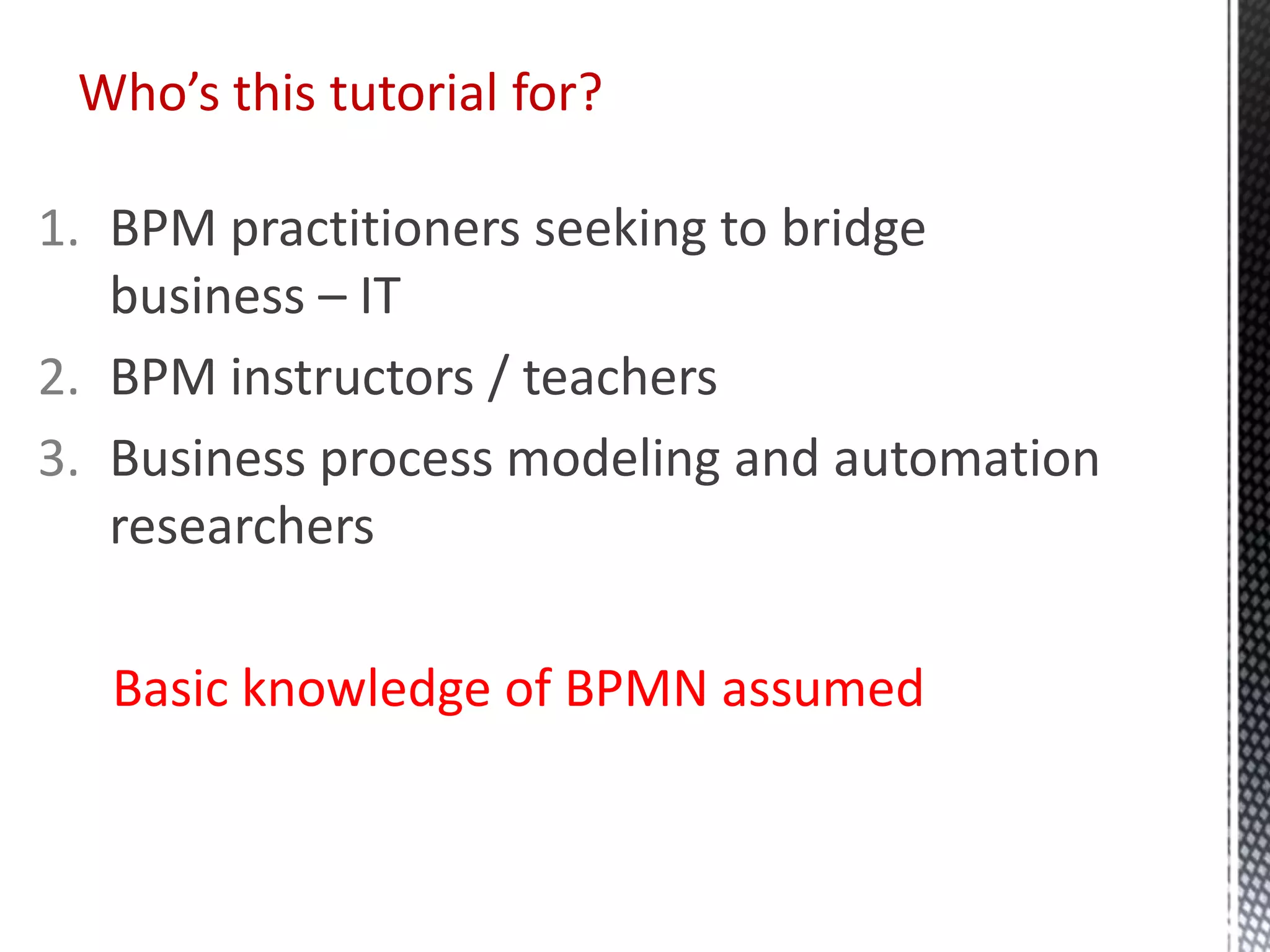 From Conceptual to Executable BPMN Process Models A Step-by-Step Method | PPTX