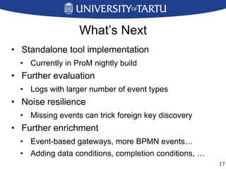 Beyond Tasks and Gateways: Automated Discovery of BPMN Models with Subprocesses, Boundary Events ...