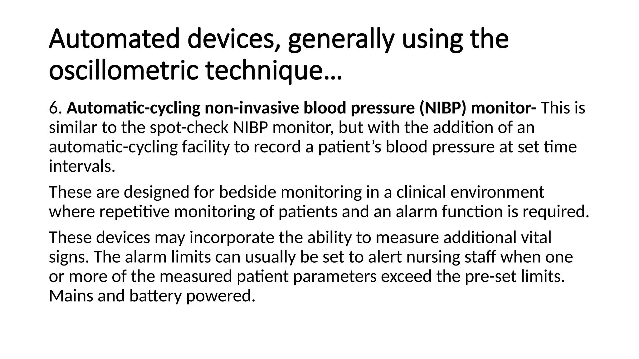 Hospital Blood Pressure Machine Types.pptx