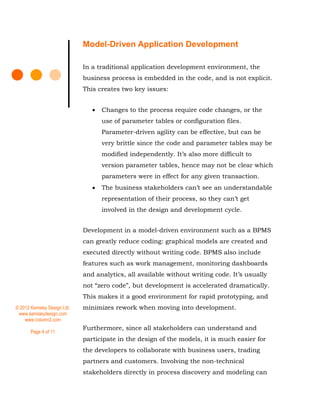 BPM and Application Development white paper | PDF