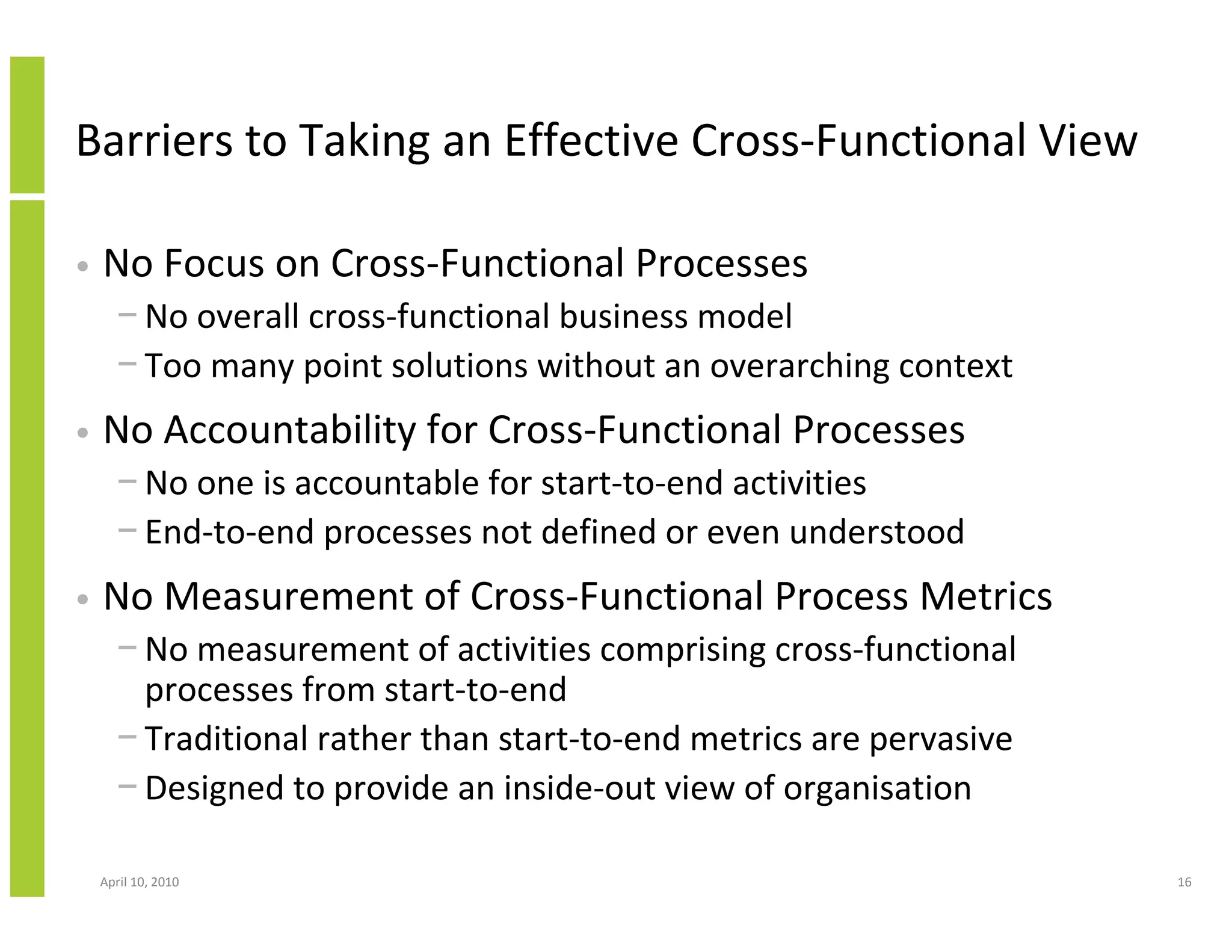 BPM (Business Process Management), CRM and Cross-Functional Enterprise ...