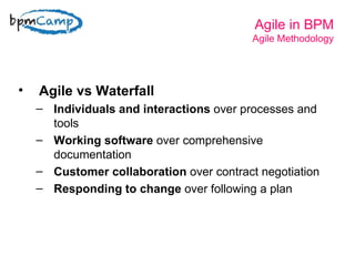 Bpm Camp Prashant Agile | PPT
