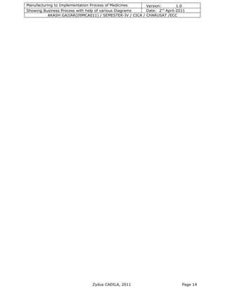 Business Process Modeling Case Study | PDF