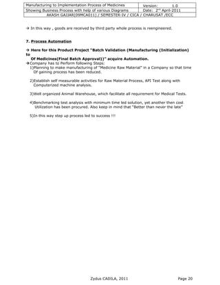 Business Process Modeling Case Study | PDF