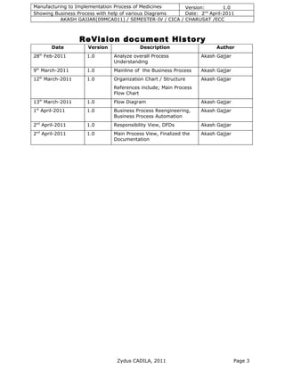 Business Process Modeling Case Study | PDF