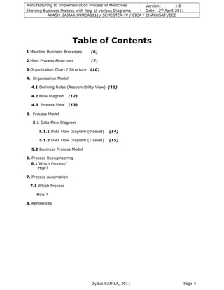 Business Process Modeling Case Study | PDF