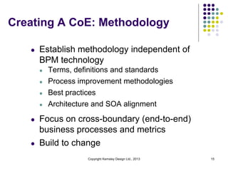 Business Process Maturity and Centers of Excellence | PPT
