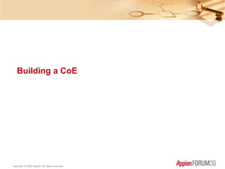 Business Process Management Center of Excellence | PPT | Business Administration | Business