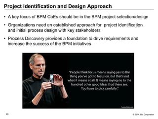 BPM Case Management Global Summit - Building a BPM CoE | PPT