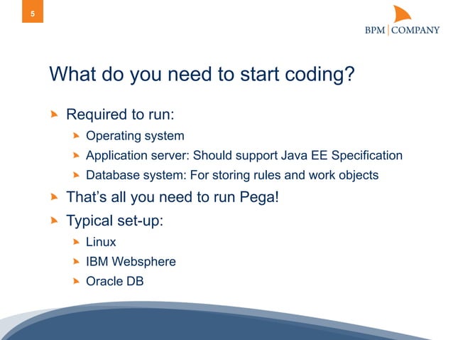 Bpm company code camp - configuration or coding with pega | PPT
