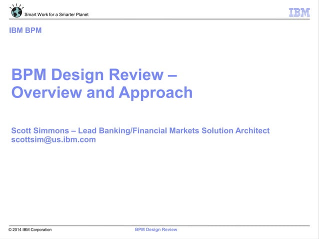 BPM Design Review Approach | PPT