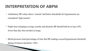 BP measurements - DR balamurugan.pptx