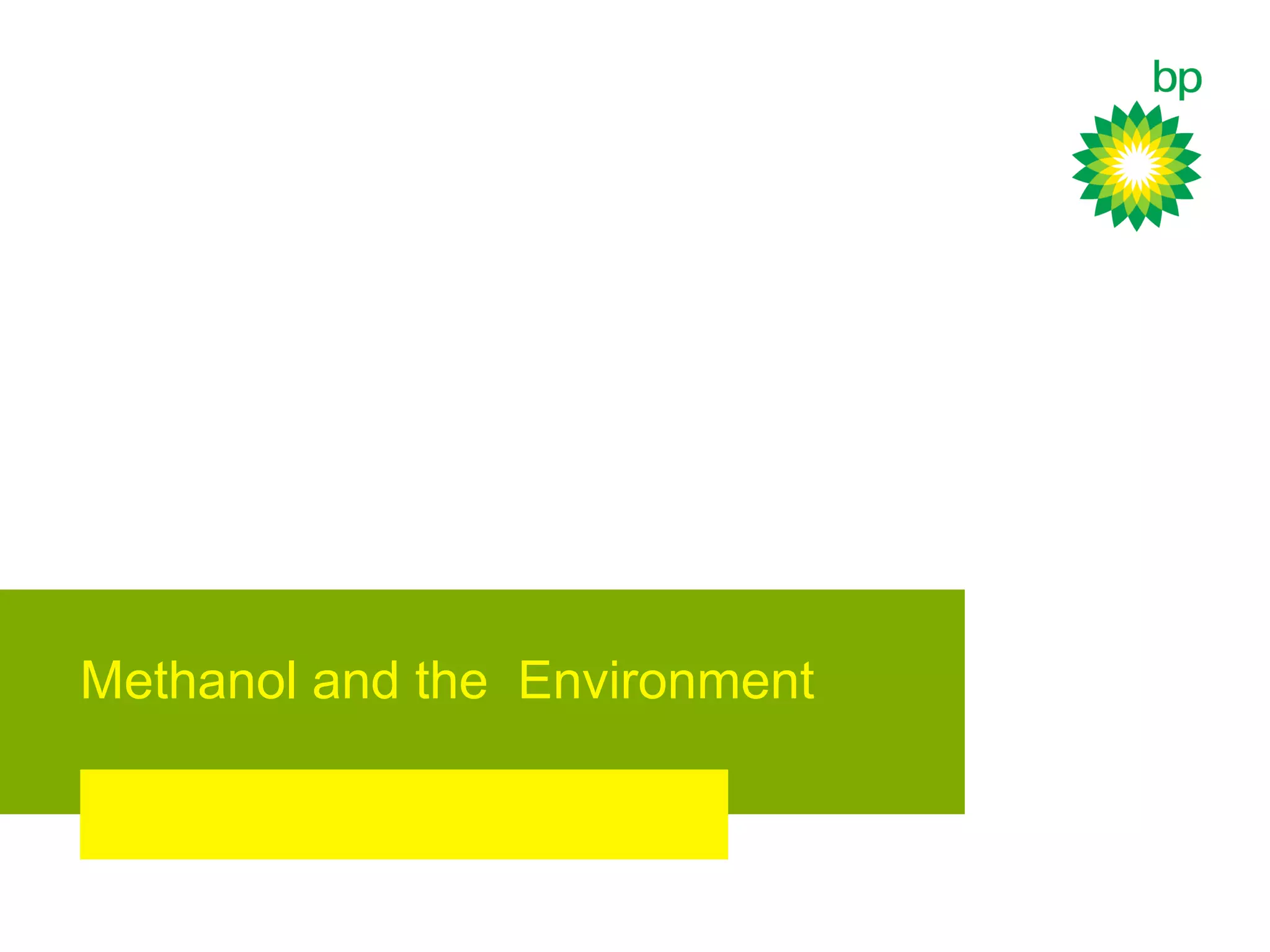 Bp methanol presentation to China ndrc for methanol as fuels 2006 | PPT
