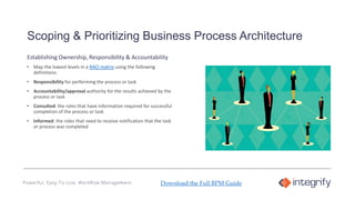 BPM (Business Process Management) Introduction | PPTX