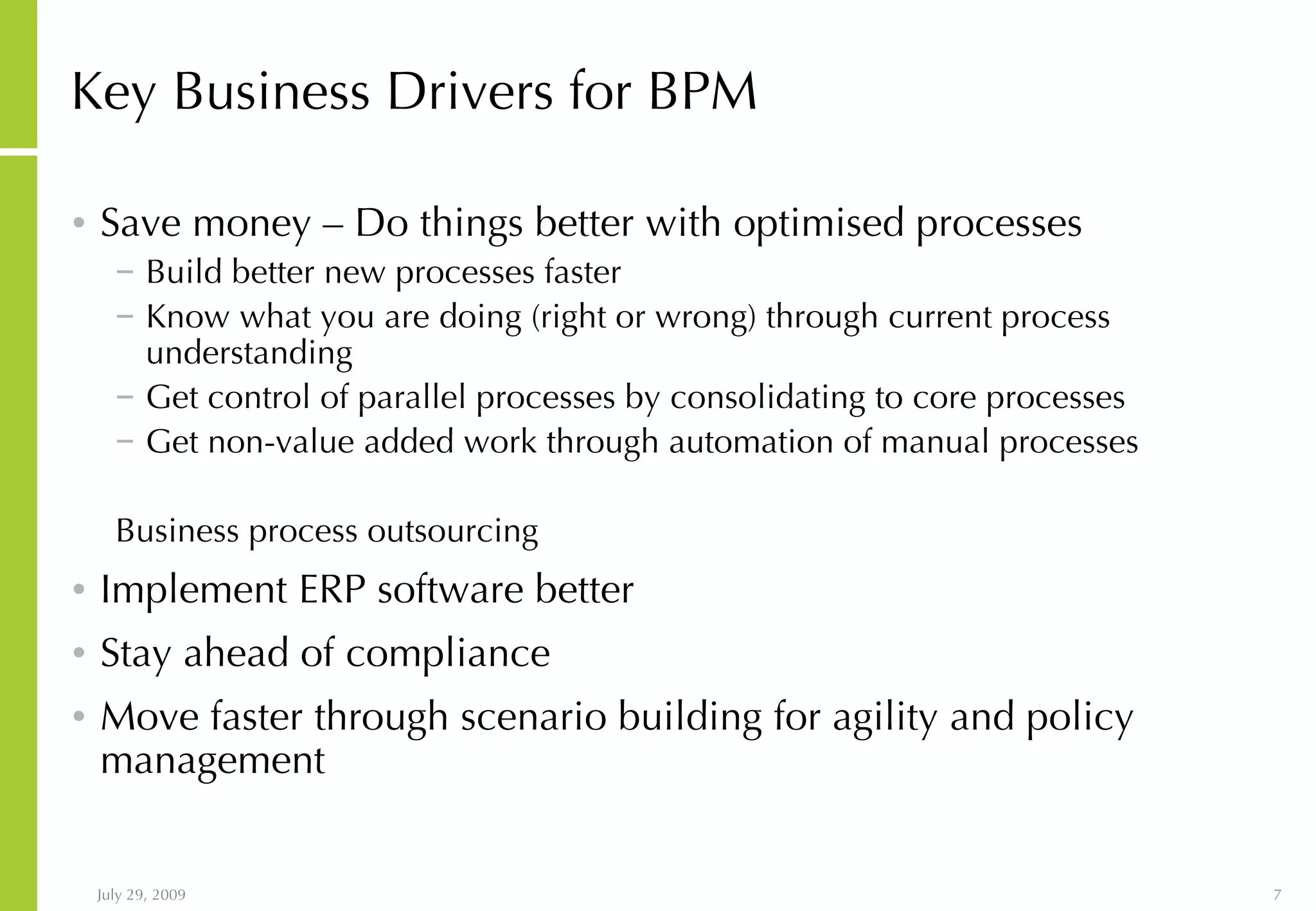 Bpm Implementation Success Criteria And Best Practice | PPT