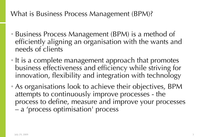 Bpm Implementation Success Criteria And Best Practice | PPT