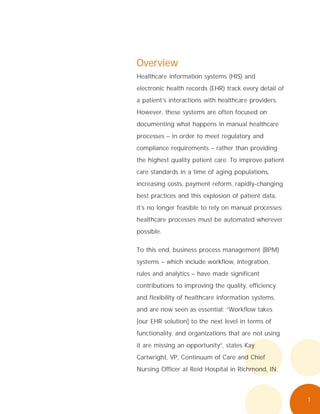 BPM in Healthcare | PDF