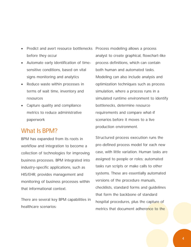 BPM in Healthcare | PDF