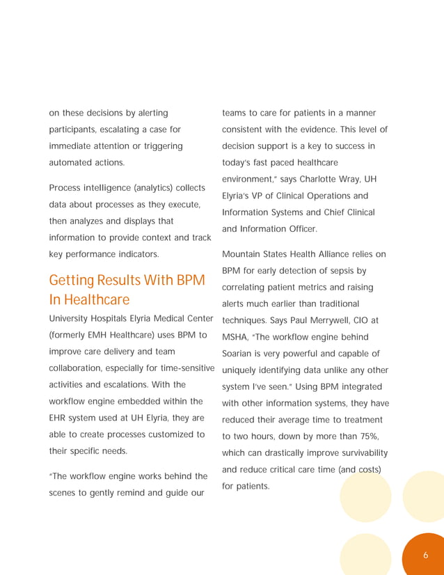 BPM in Healthcare | PDF