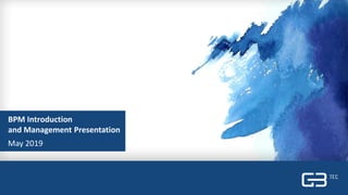 Business Process Management Introduction | PPT