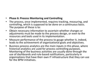 Bpm lifecycle ppt | PPTX