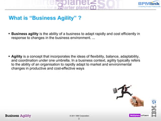 Achieving Business Agility with BPM | PPT