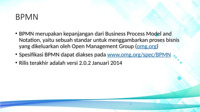 Business Process Model Notation (BPMN) Dr. Yohan Naftali | PPTX
