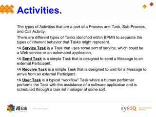 Role of BPMN in Business | PPT | Computing | Technology & Computing