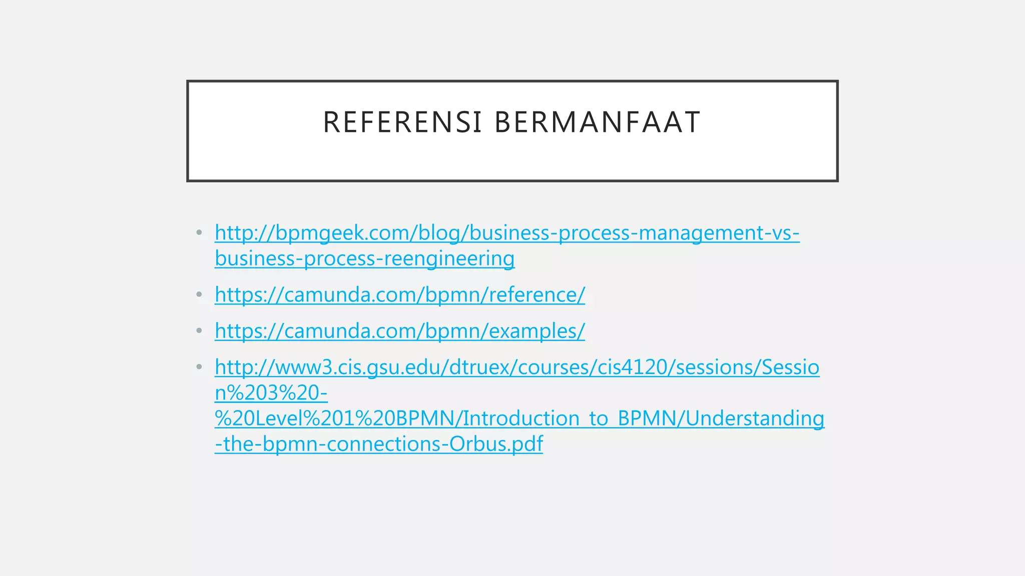 BPMN learning by example | PPTX