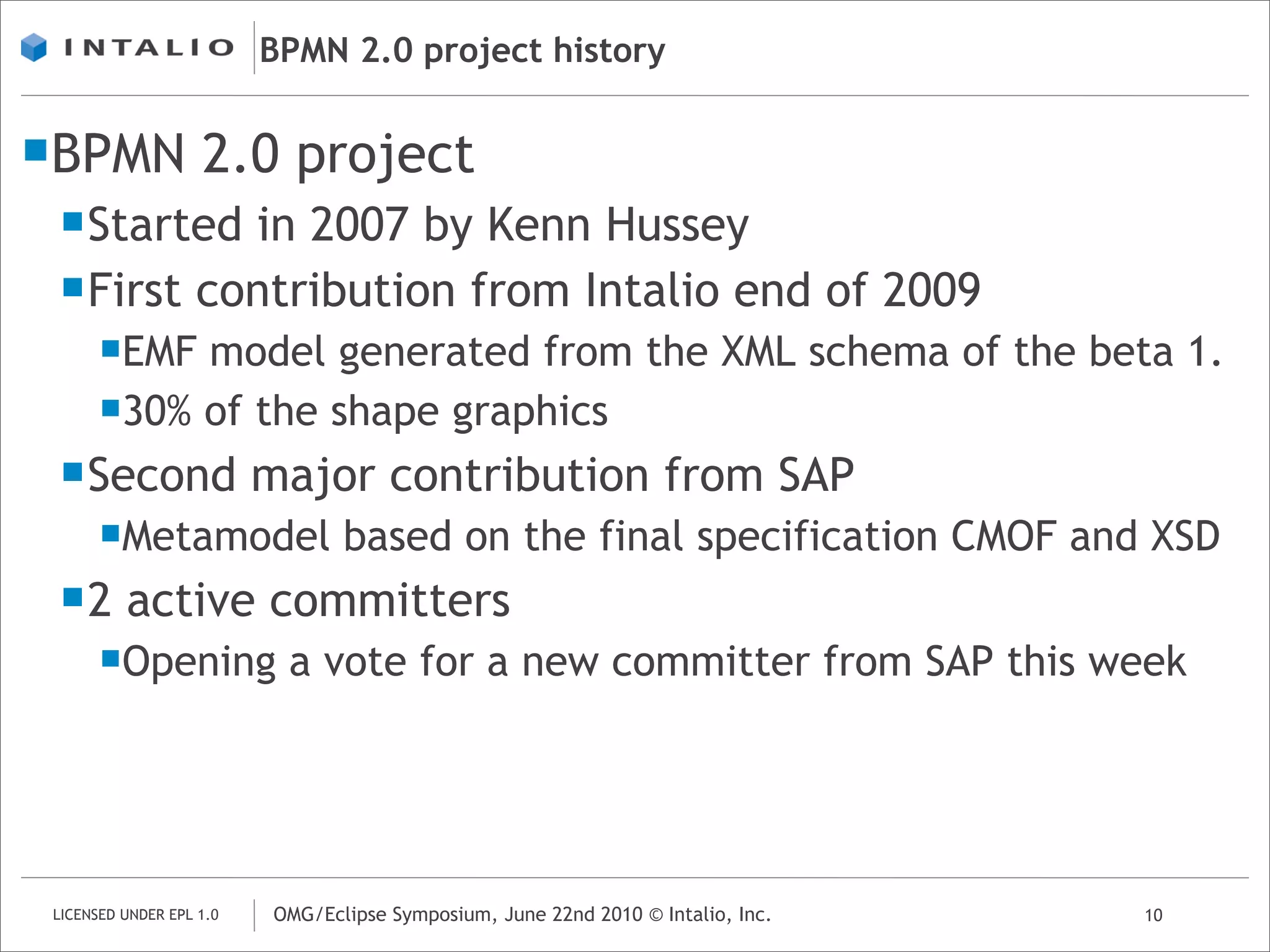 Bpmn 2.0 Eclipse OMG/Symposium | PDF