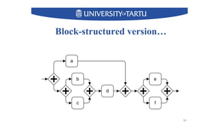 Marlon Dumas @ BPMN 2010 | PDF