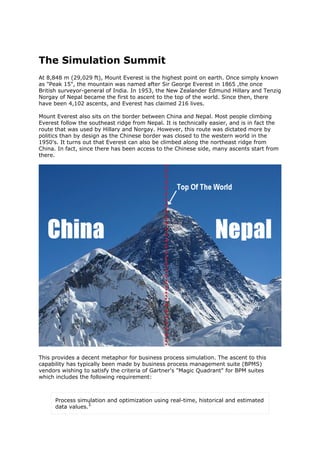 BPMN4Sim Speaking Notes | PDF | Computing | Technology & Computing