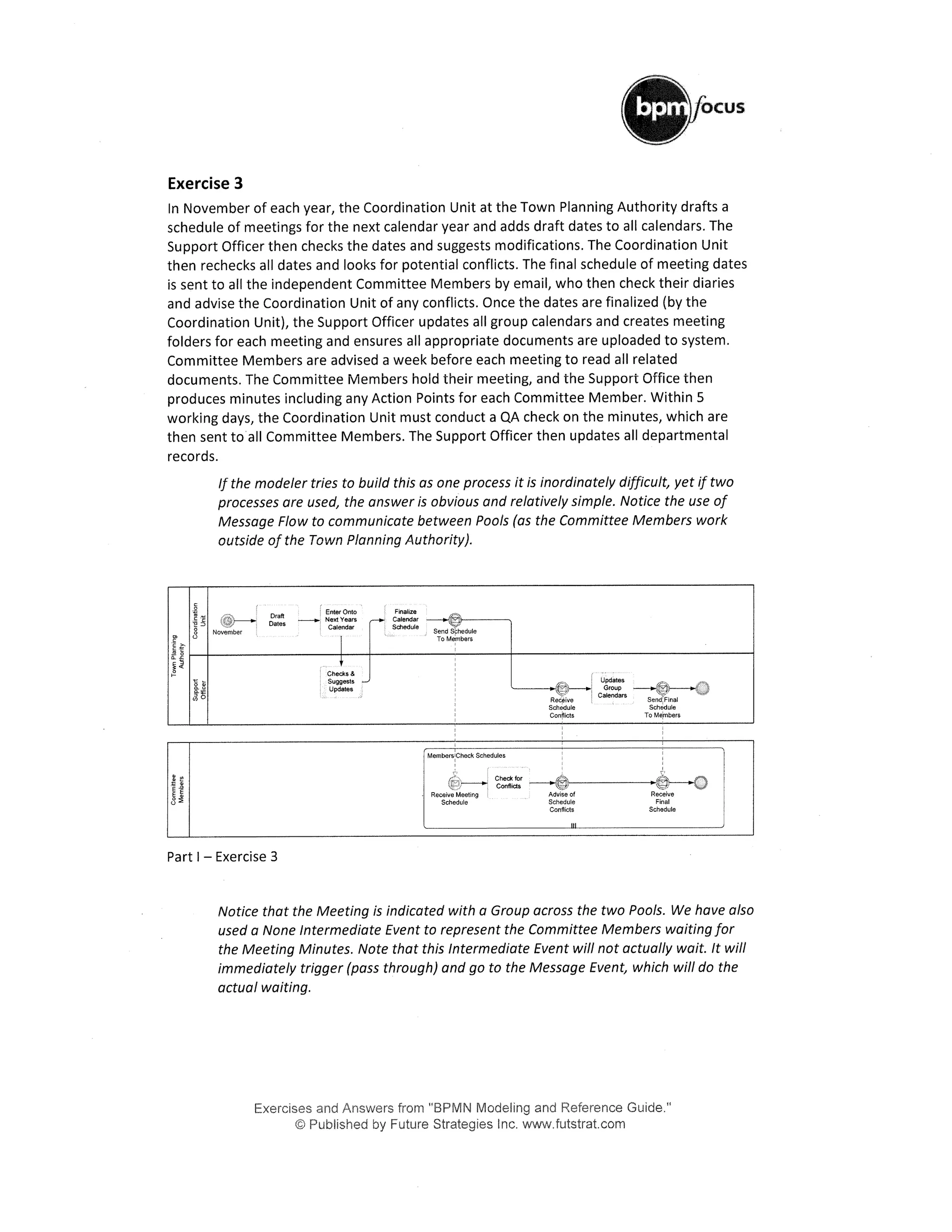 Bpmn exercises and solutions | PDF