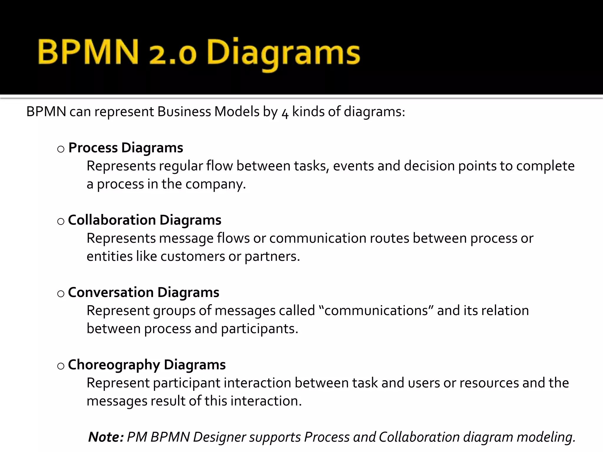 BPMN 2.0 Fundamentals | PPTX