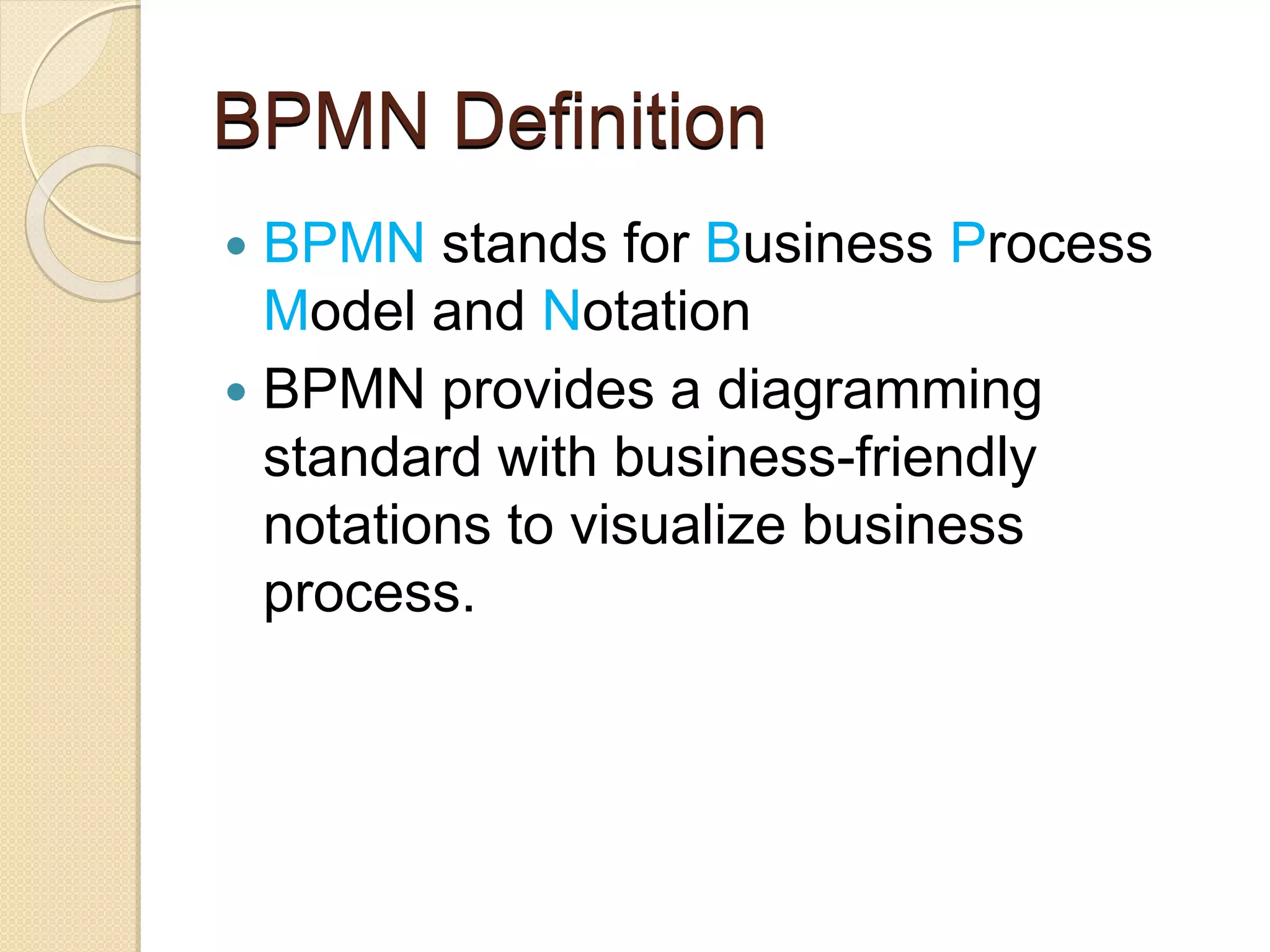 BPMN Introduction and BPD in Visio | PDF