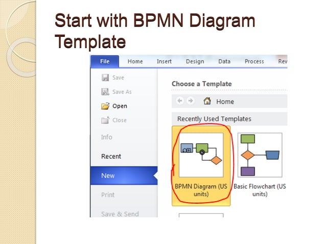 BPMN Introduction and BPD in Visio | PDF