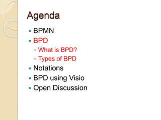 BPMN Introduction and BPD in Visio | PDF