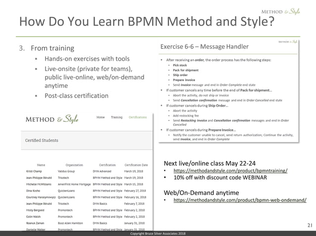 BPMN Modeling with Method and Style | PDF | Computing | Technology ...