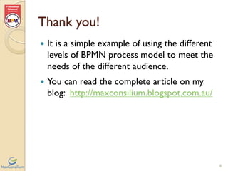 BPMN Process Modeling Levels | PPTX