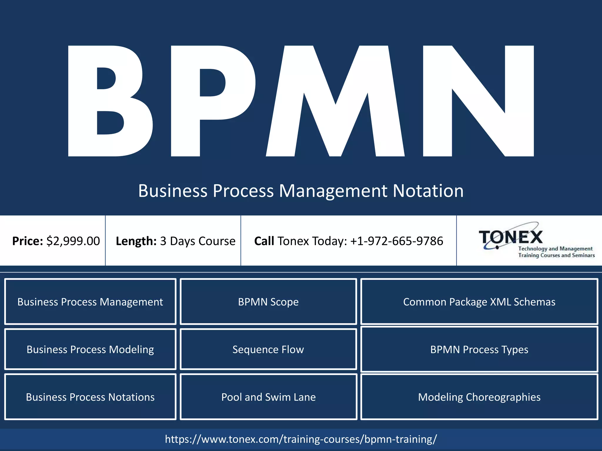 BPMN Training - Business Process Management Notation Training | PPT