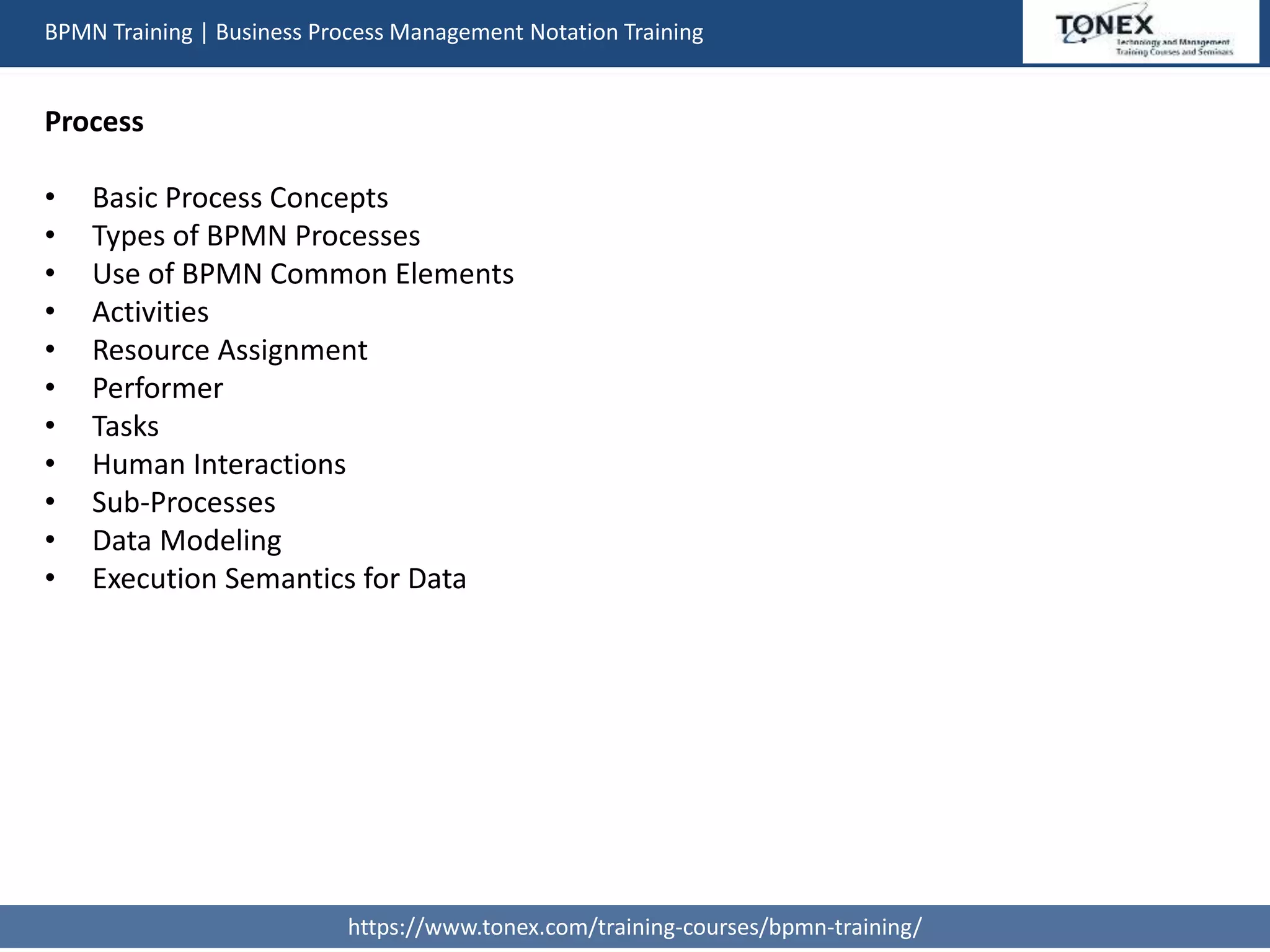 BPMN Training - Business Process Management Notation Training | PPT