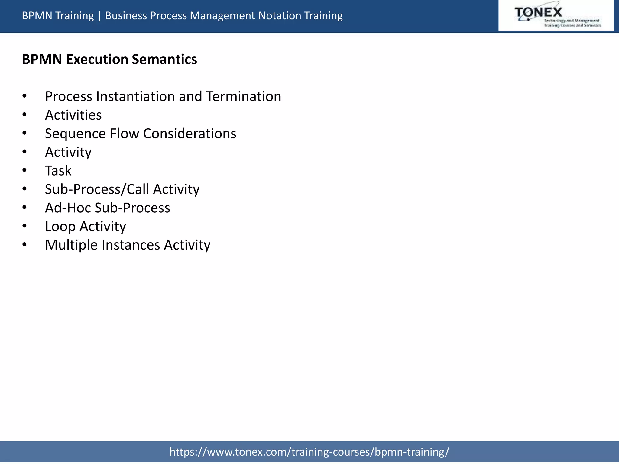 BPMN Training - Business Process Management Notation Training | PPT