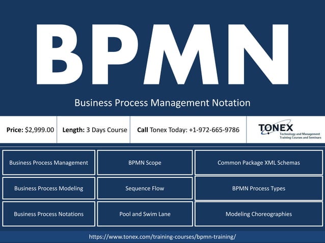 BPMN Training - Business Process Management Notation Training | PPT