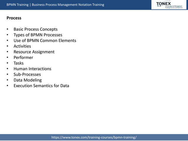 BPMN Training - Business Process Management Notation Training | PPT