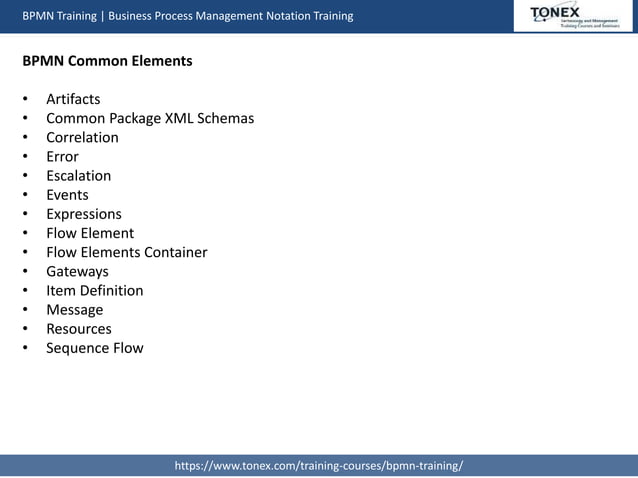 BPMN Training - Business Process Management Notation Training | PPT