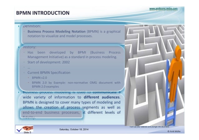 BUSINESS PROCESS MODELING USING BPMN- TRAINING WORKSHOP | PPT